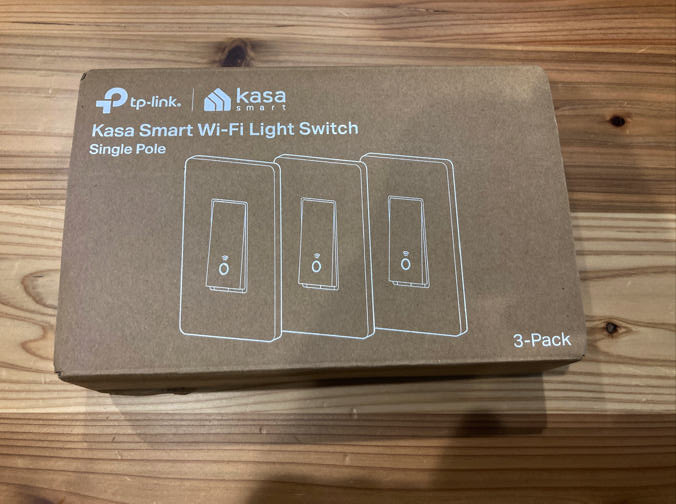 【スマートスイッチ】Kasa Smart Light Switch HS200のレビュー